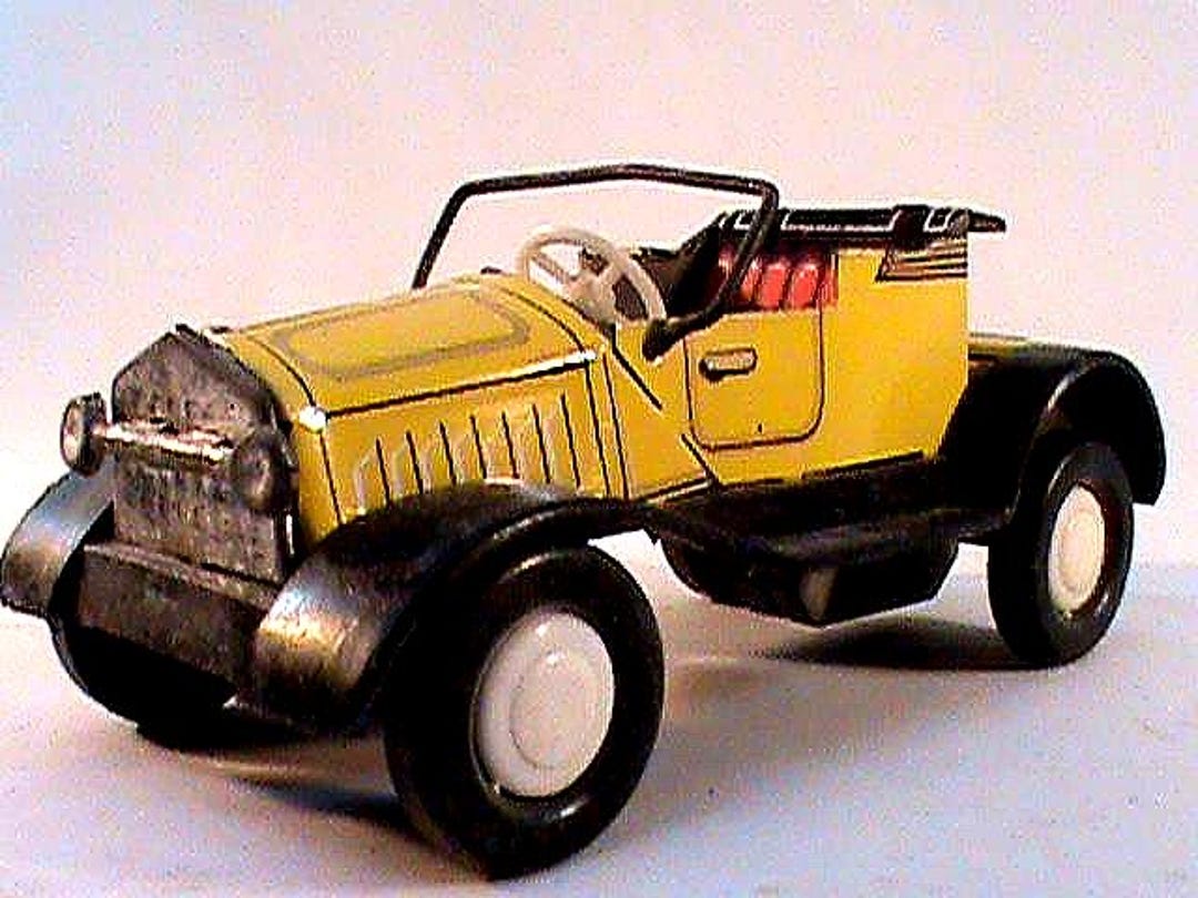 Vintage Jeep Beachcomber Tin Toy Friction Toy as Found - Etsy