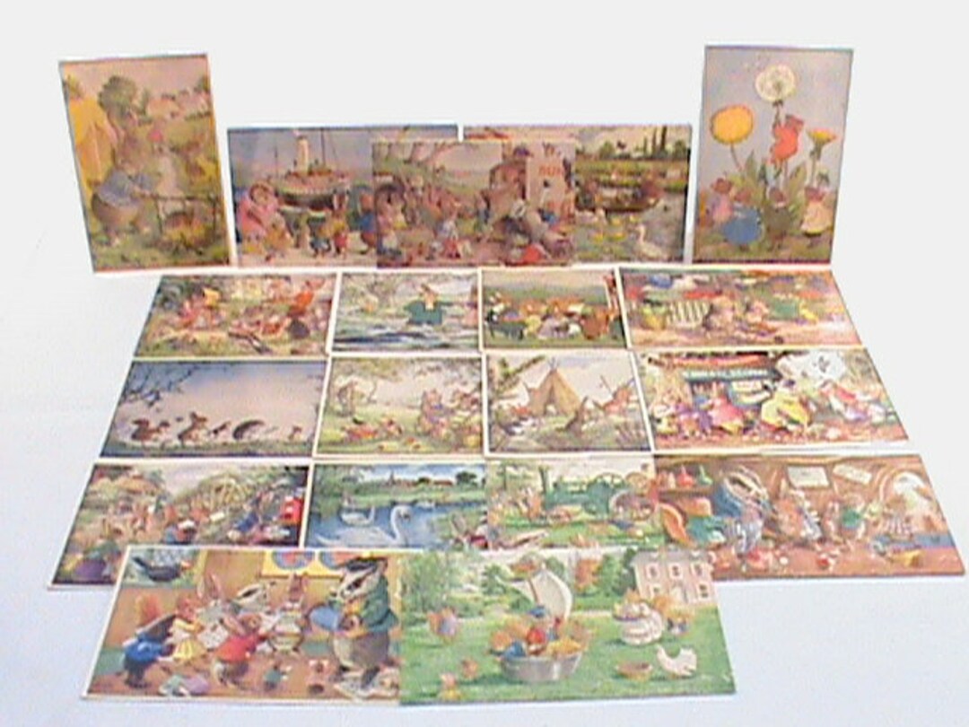 19-vintage the Medici Society Post Cards THE PORTRAIT PAINTER by ...