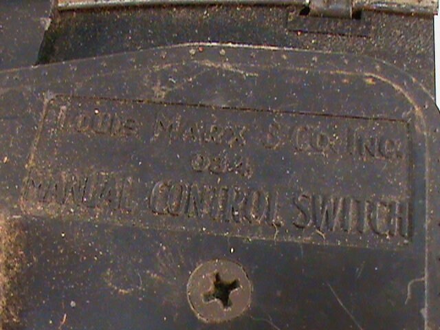 Vintage MARX 027 Left Manual Control Switch and LIONEL Switch - Etsy