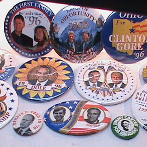 Campaign Buttons - Etsy