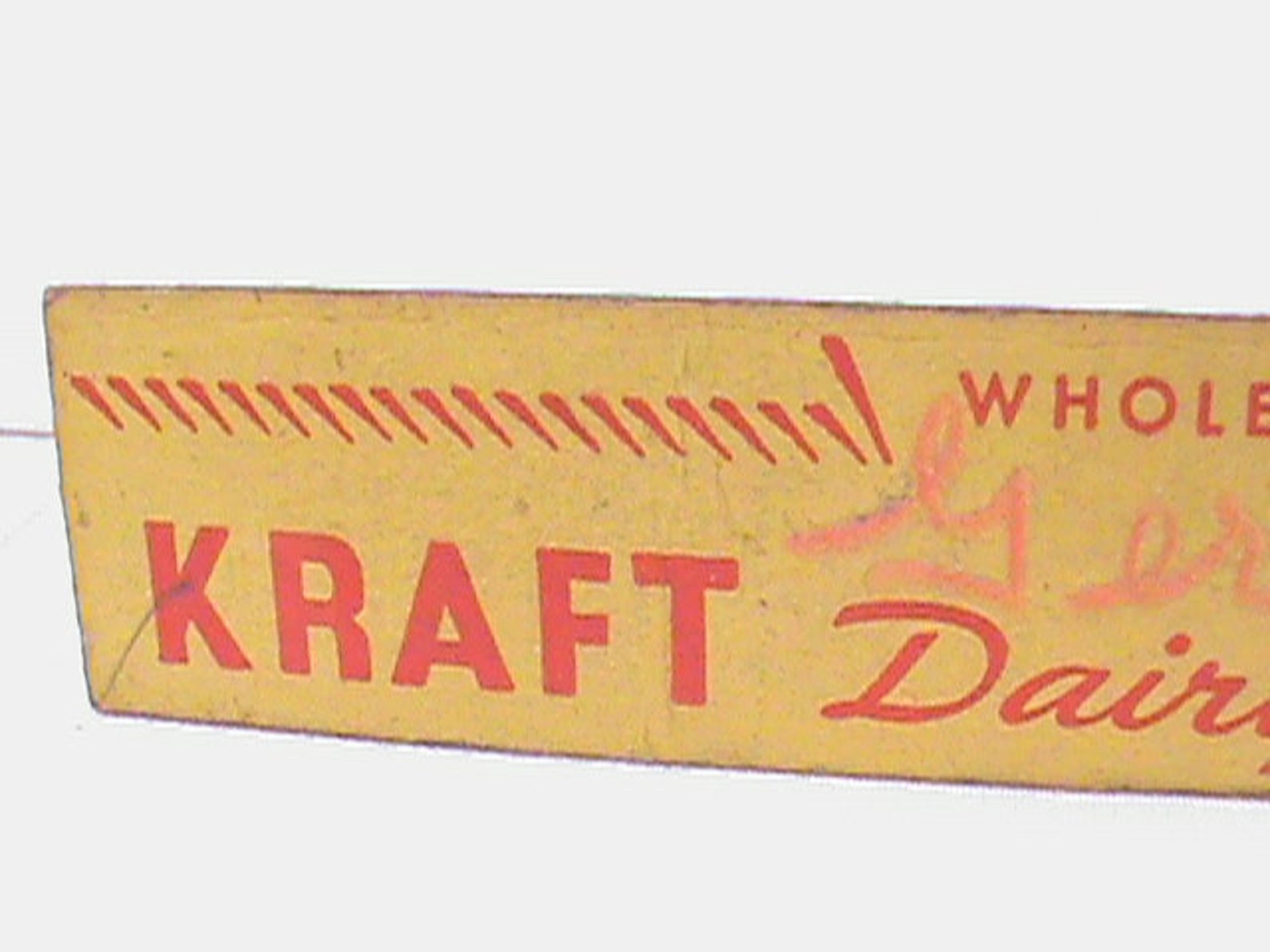 Vintage KRAFT Caramel Advertising Cardboard Ruler - Etsy