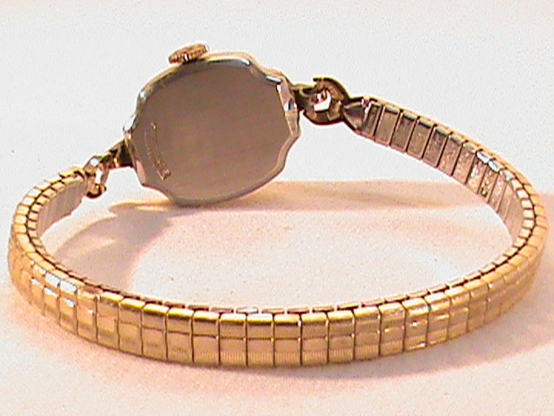 Vintage Women's HELBROS Watch 10k RGP Bezel Needs Battery or for Parts ...