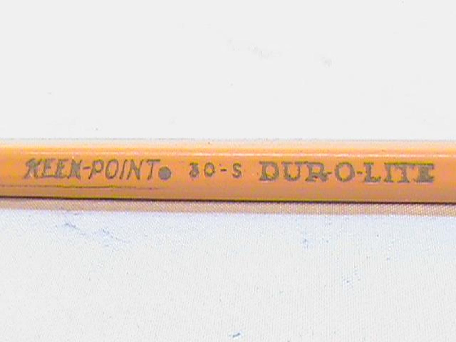 Vintage NOS Dur O Lite Pencil Co Keen Point 30 - 5 Pencil - Etsy