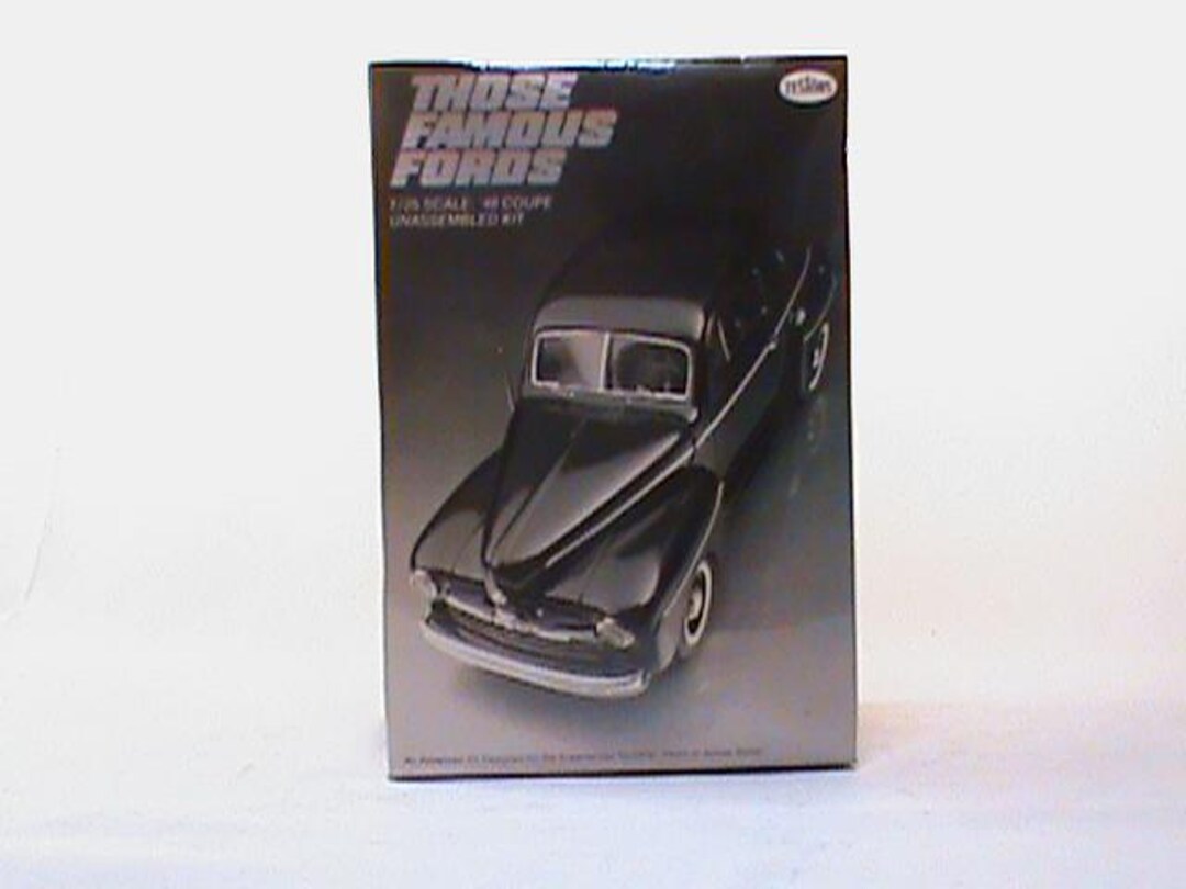 Vintage NOS Factory Sealed 1976 TESTORS Those Famous Fords 1948 Coupe 1 ...