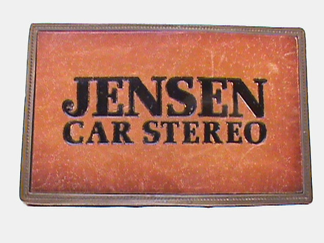 Vintage LEWIS Jensen Car Audio Belt Buckle - Etsy