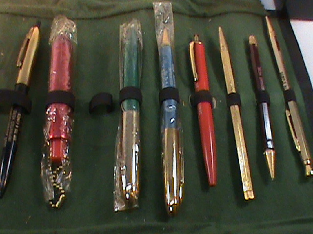 Vintage Advertising Salesman Sampler of Ballpoint Pens - Etsy