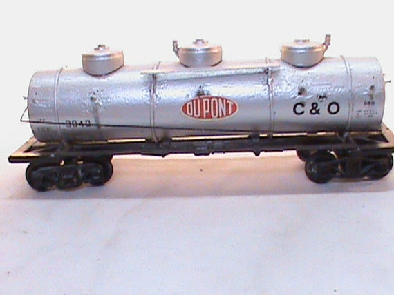 Vintage Model Railroad Kit Car Tanker DUPONT - Etsy