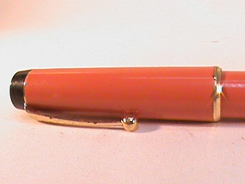 Vintage PARKER Big Red Felt Tip Pen Working - Etsy