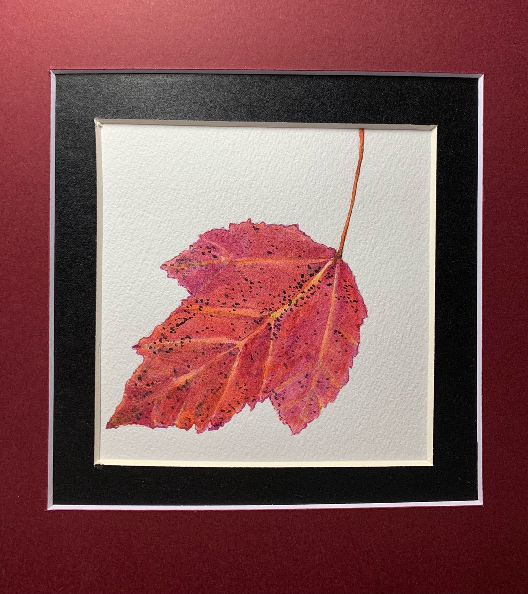 Crusty Autumn Leaf - Etsy