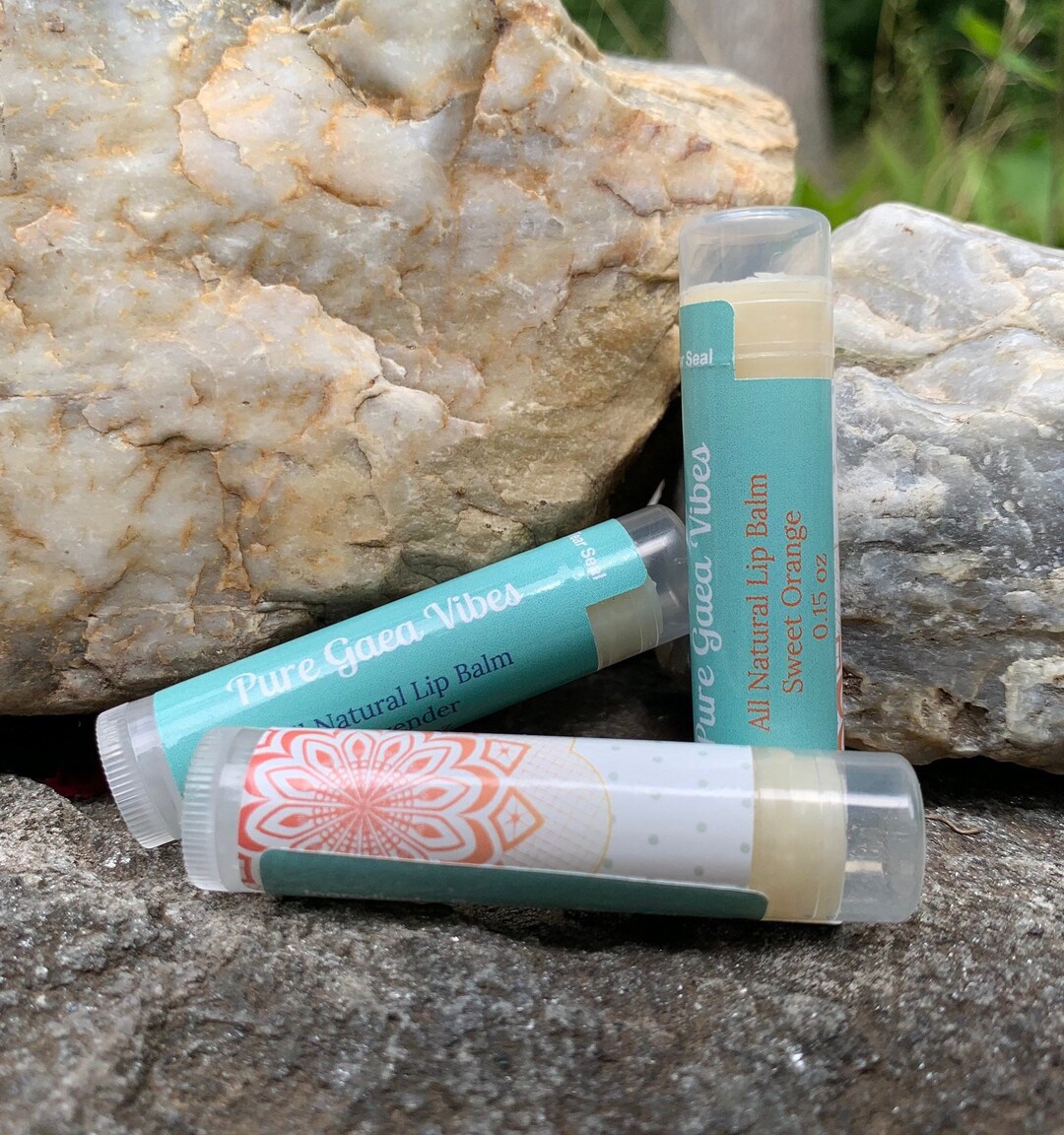 All Natural Chapsticks, Essential Oil Chapsticks, Lip Balm, Natural Lip ...
