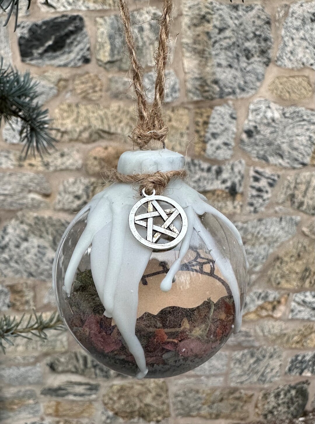 Banishing Witch Ball, Banishing Witch Ball Ornament, Banishing Spell ...