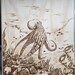 Octopus Burn Art Pyrography - Etsy