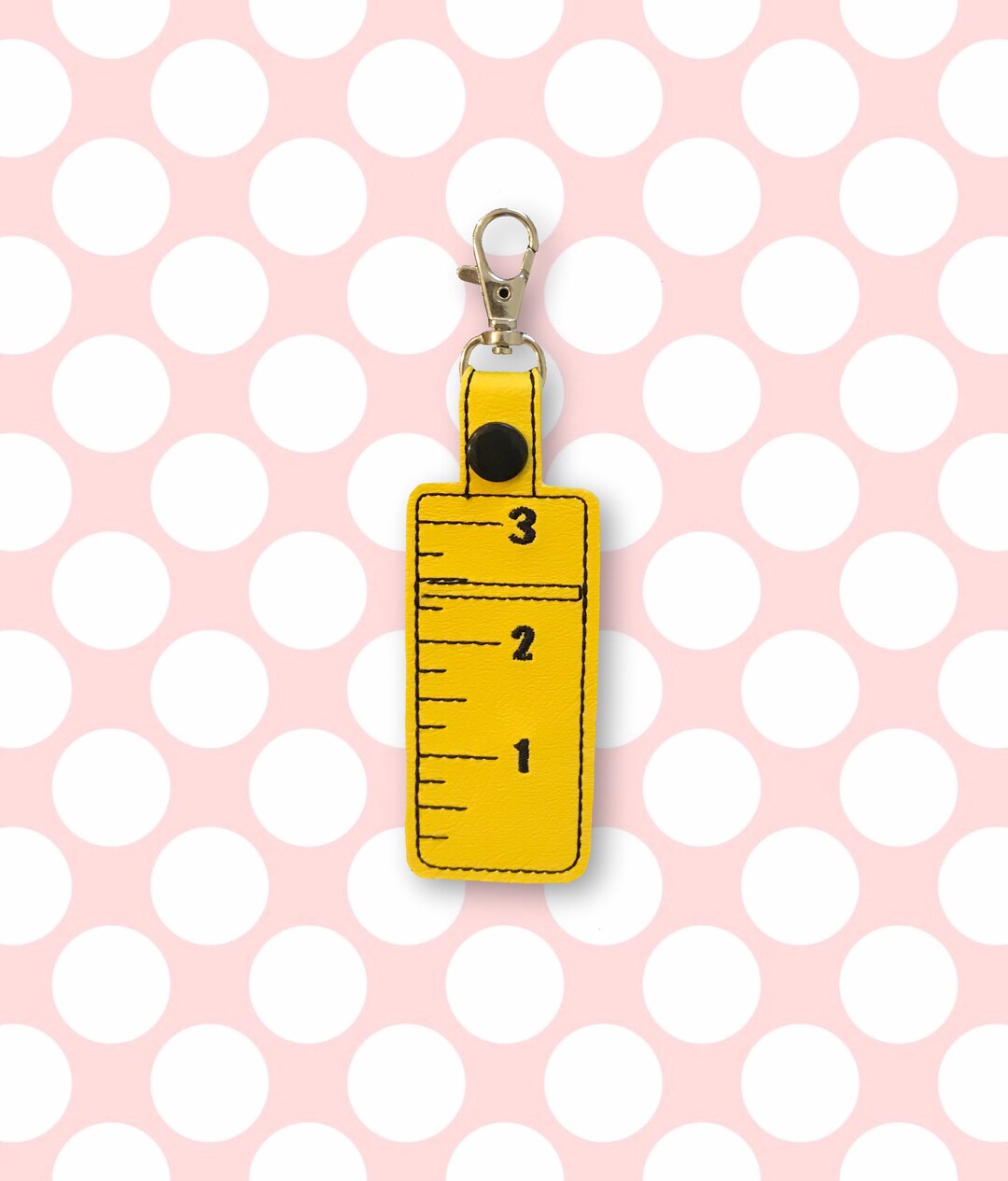 Ruler Lip Balm Holder|measuring Tape Lip Balm Holder|seamstress Lip ...