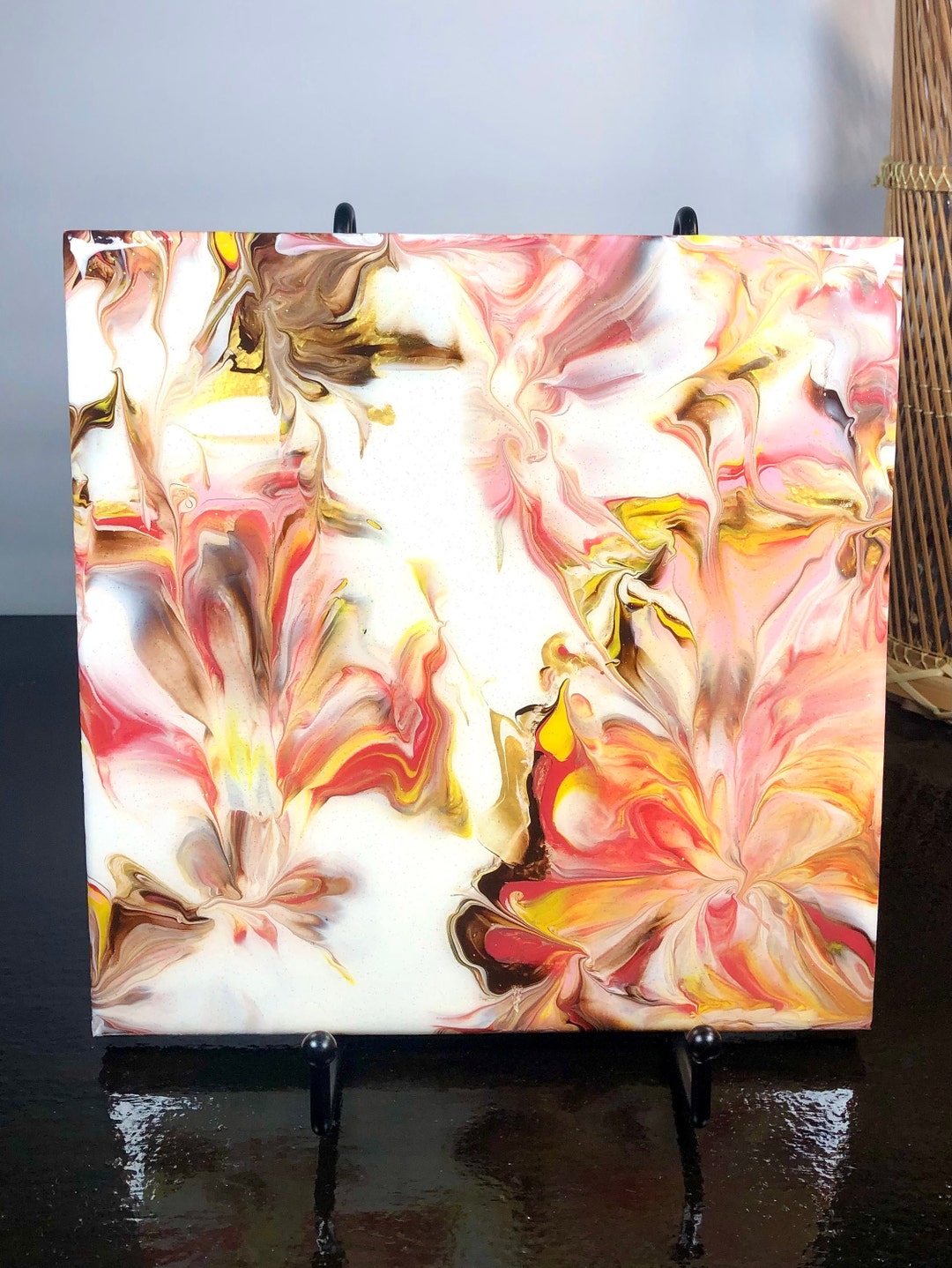 8x8 Kitchen Island Trivet Autumn Fall Color Decor Fluid - Etsy