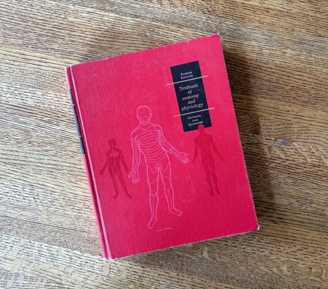 Vintage Anatomy & Physiology Textbook: 1971 8th Edition - Etsy