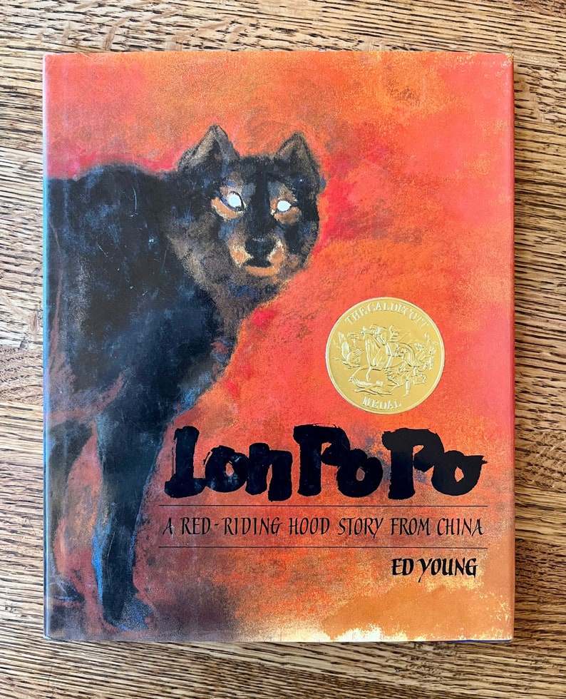 Vintage CHINESE Children's Book: lon Po Po by Ed Young A Red Riding ...