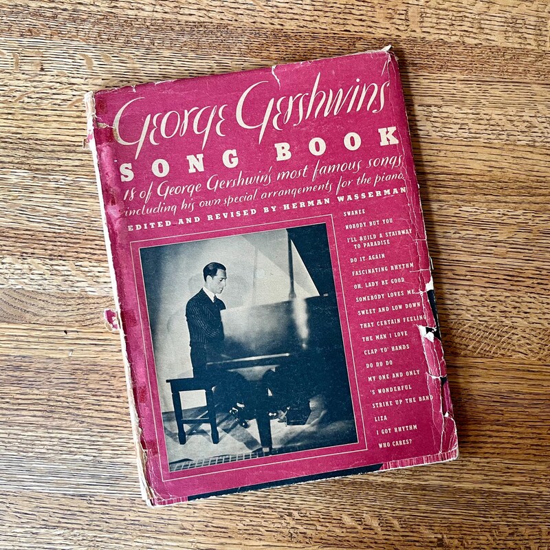 Vintage Song Book - Etsy