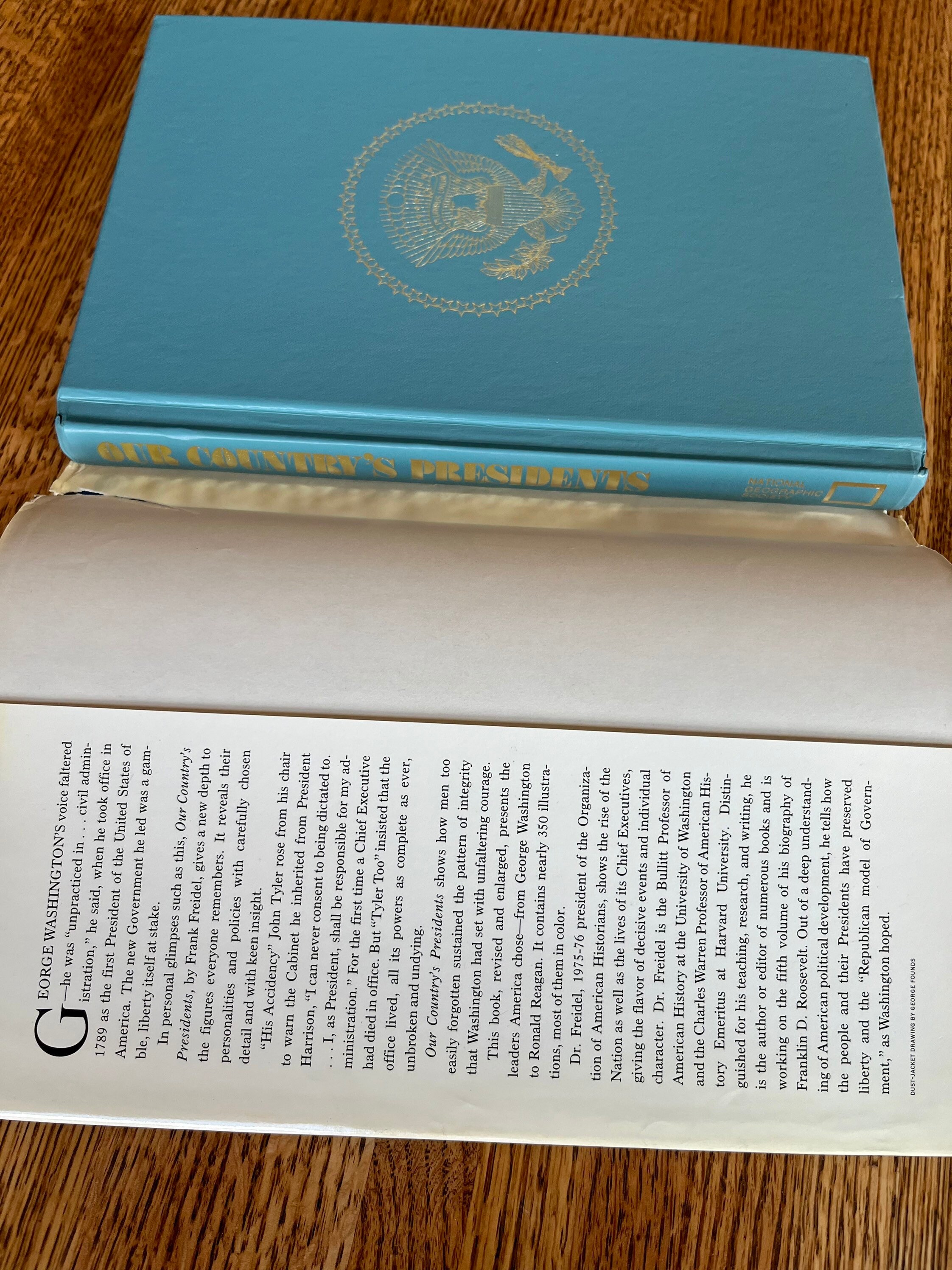 Our Country's Presidents by Frank Freidel, Vintage National Geographic ...