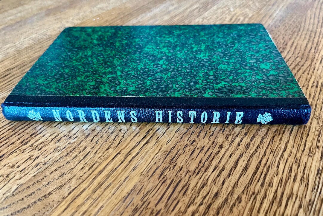 Antique NORWEGIAN Book: "norges, Sveriges Og Danmarks Historie (history ...