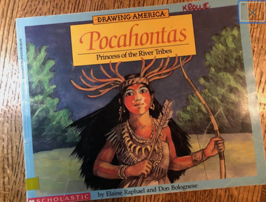 Vintage Book: pocahontas Princess of the River Tribes by Raphael and ...