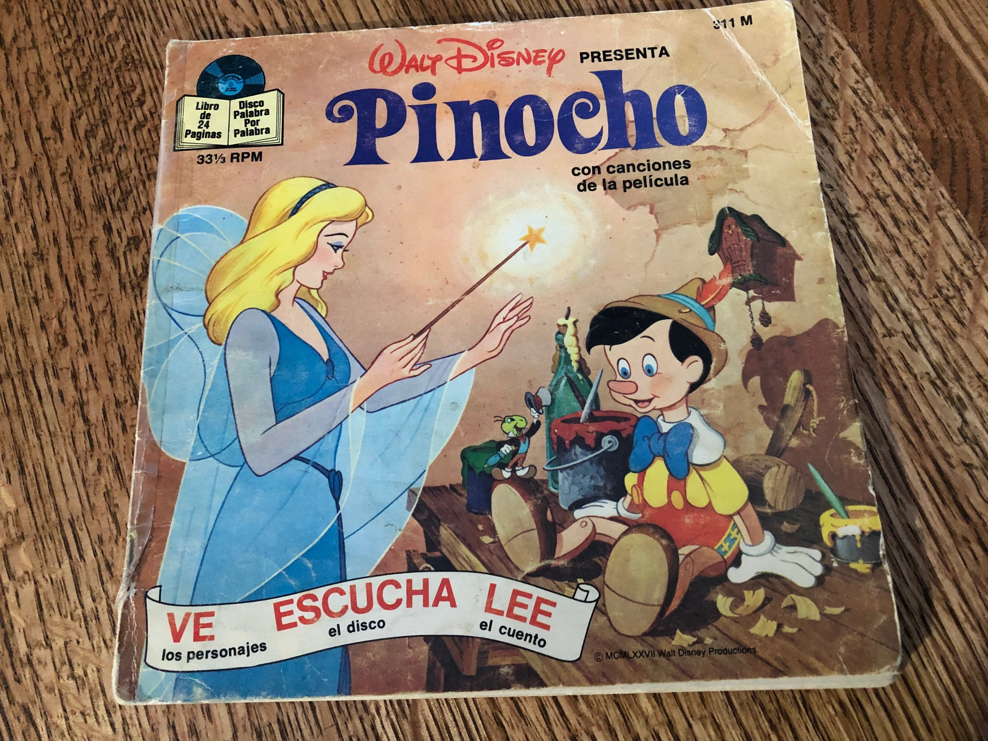 Vintage SPANISH Book: pinocho pinocchio by Walt - Etsy