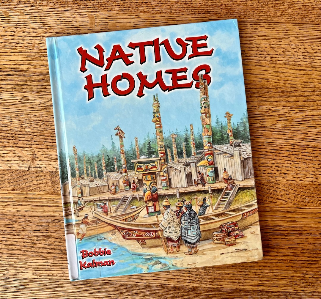 Native Homes native Nations of North America by Bobbie Kalman. Vintage ...