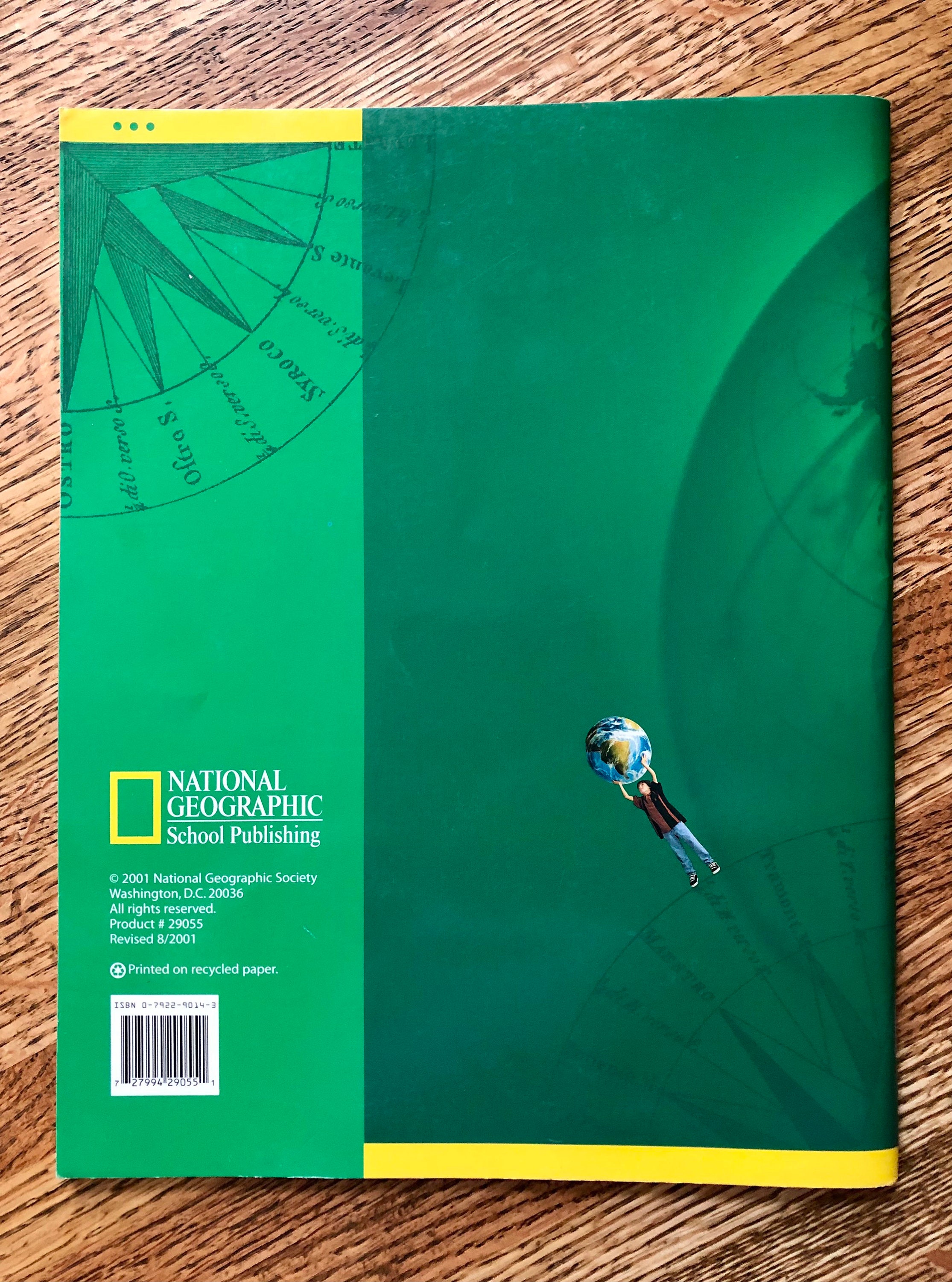 Vintage Book: map Essentials National Geographic Textbook / Booklet ...