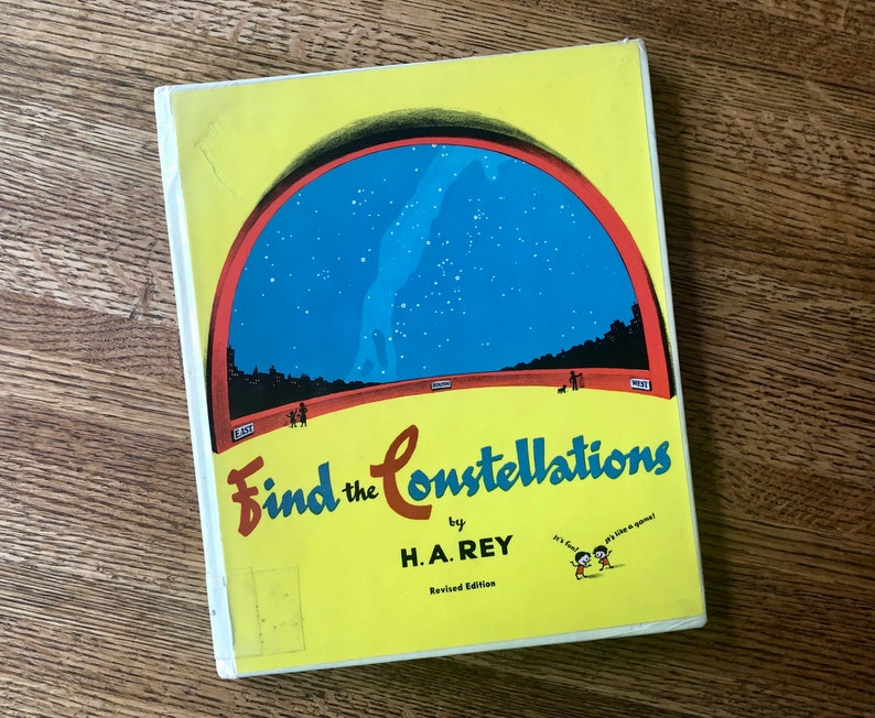 Vintage Book: "find the Constellations by H. A. Rey (revised Edition ...