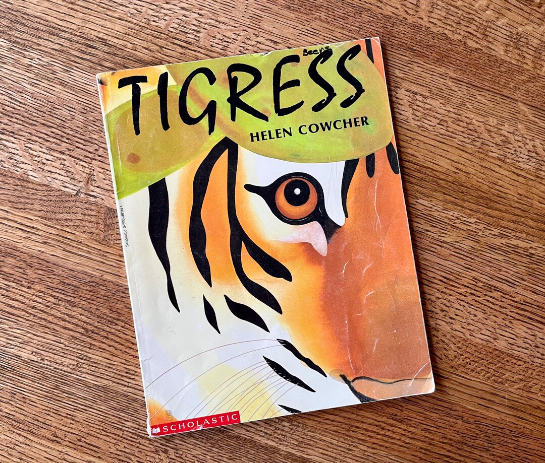 Tigress by Helen Cowcher - Vintage Children's Paperback - 1993 - Kids ...