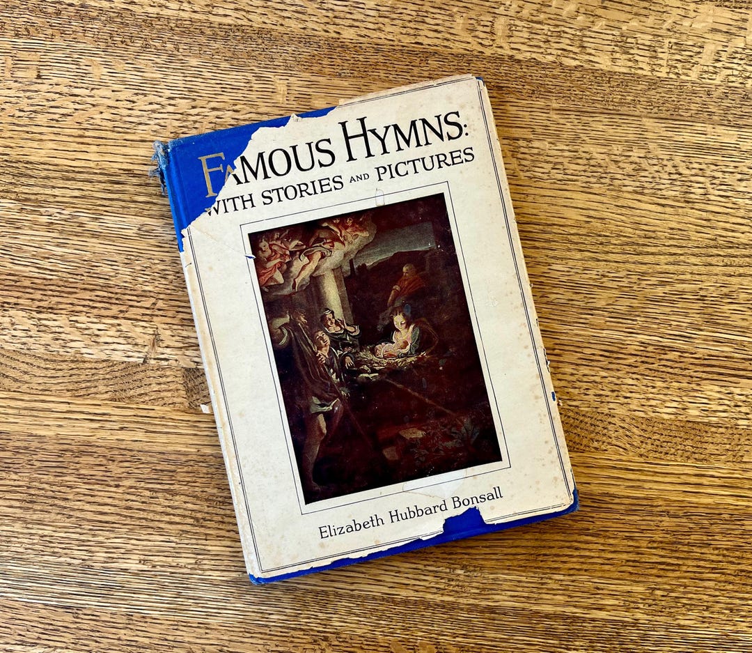 Famous Hymns: With Stories and Pictures. 1947 Edition. Music for Piano ...