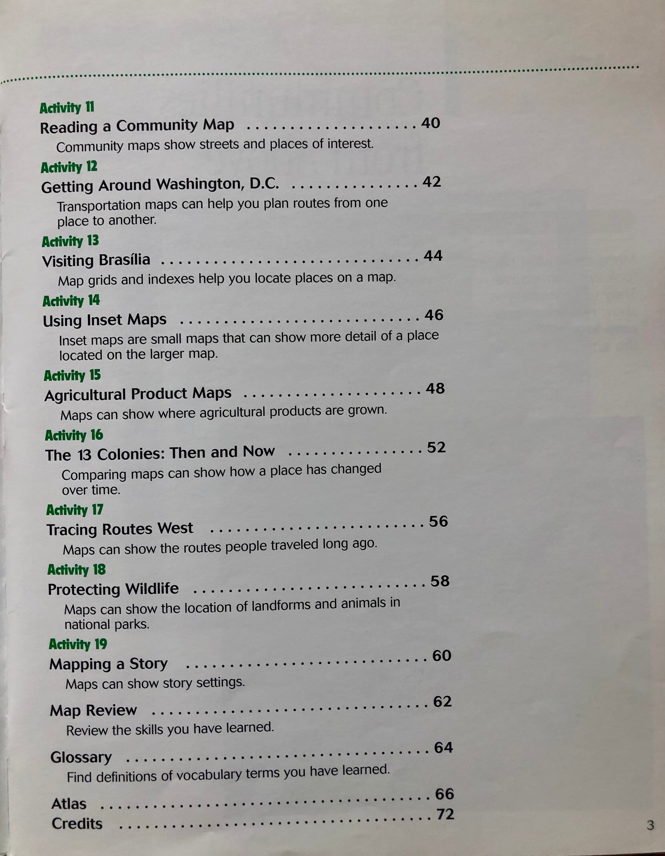 Vintage Book: map Essentials National Geographic Textbook / Booklet ...