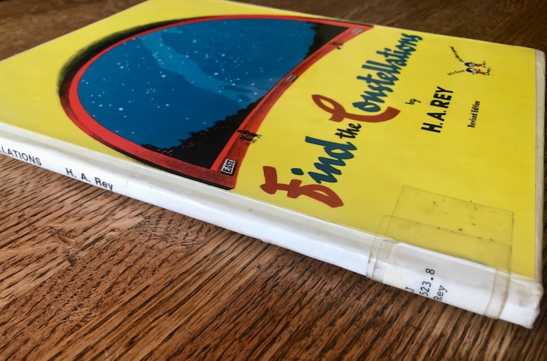 Vintage Book: find the Constellations by H. A. Rey - Etsy