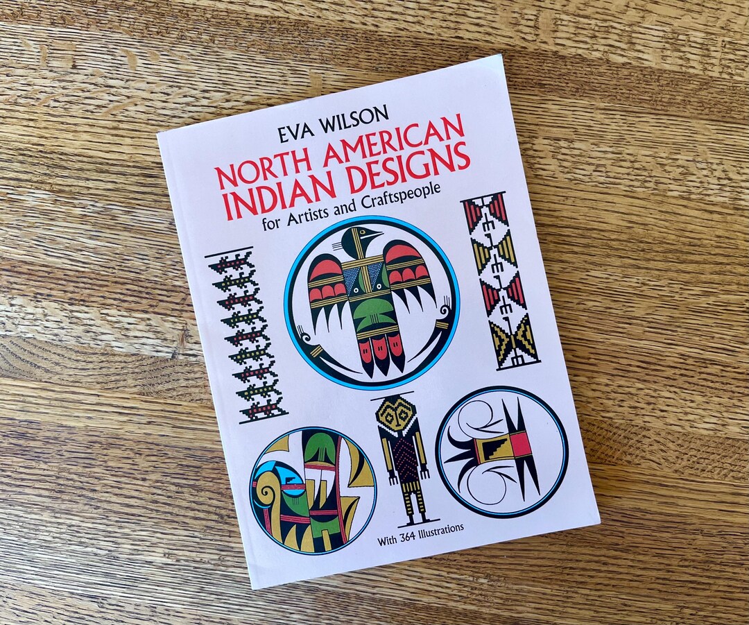 Vintage North American Indian Designs Book by Eva Wilson - Etsy