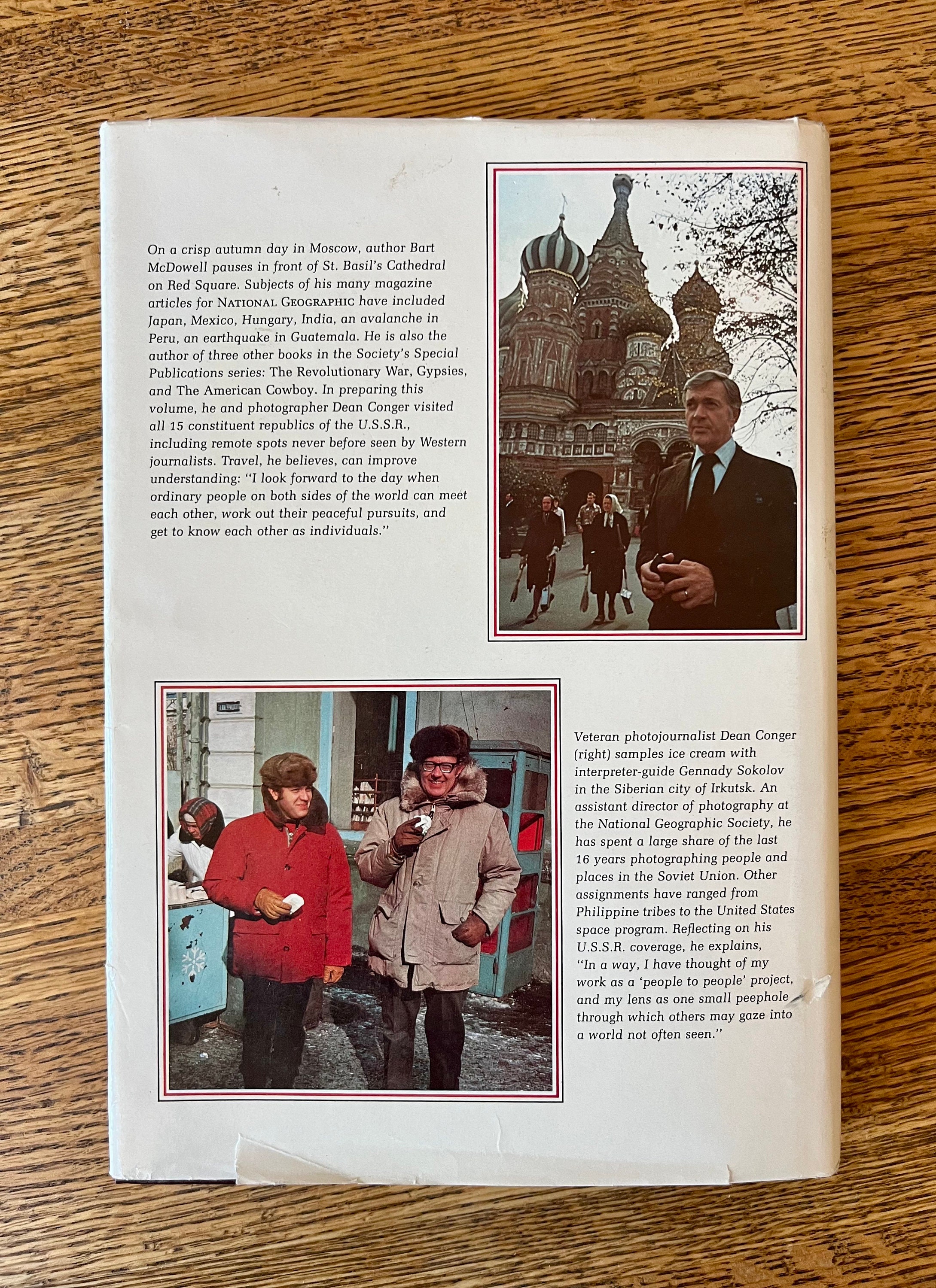 Journey Across Russia, the Soviet Union Today by Bart Mcdowell. Vintage ...