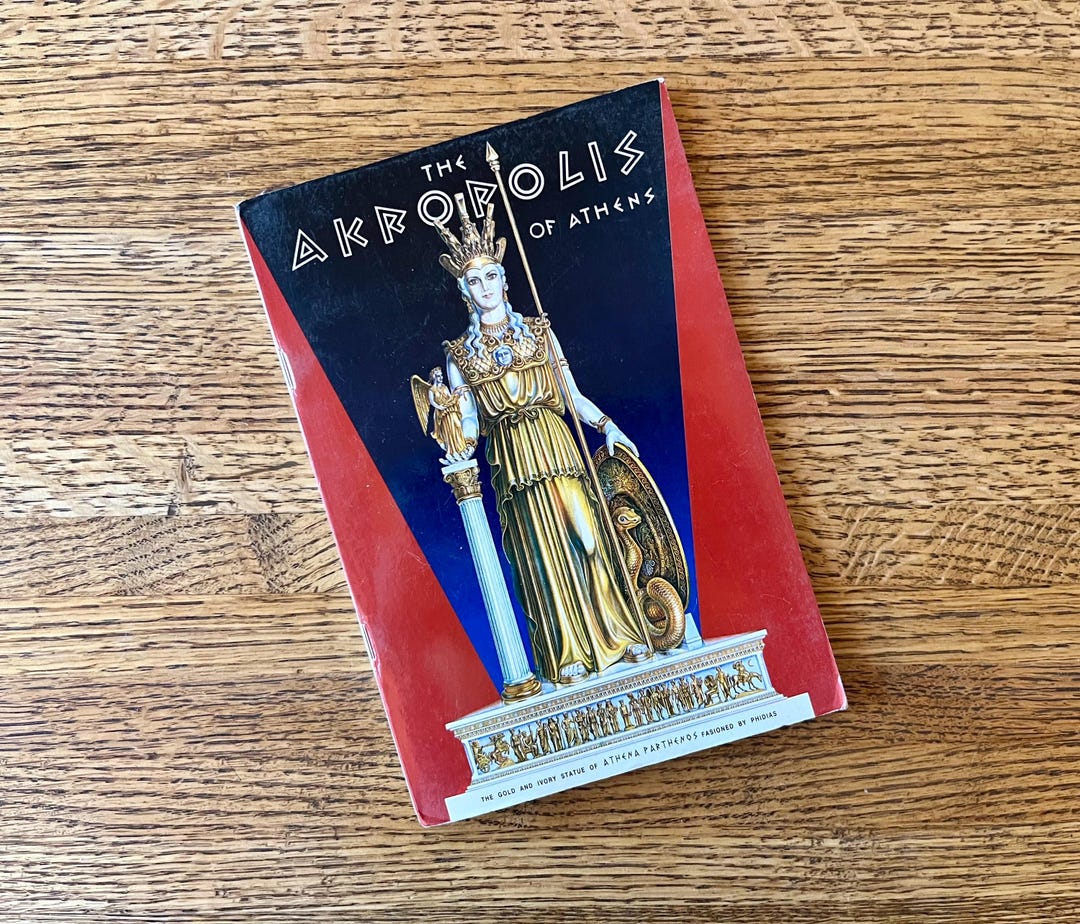 Vintage Acropolis of Athens Guidebook: 2004 Paperback With Map - Etsy