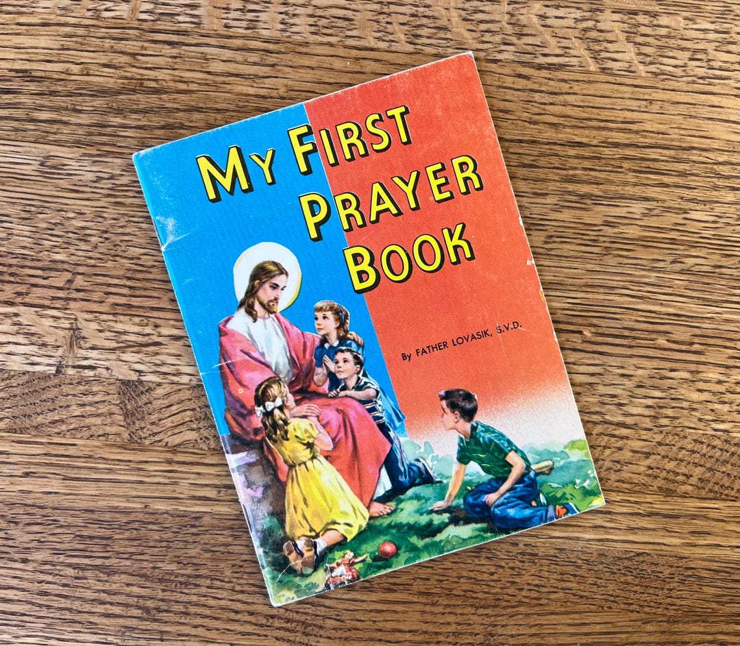 My First Prayer Book by Father Lovasik, S.V.D. Vintage Illustrated ...