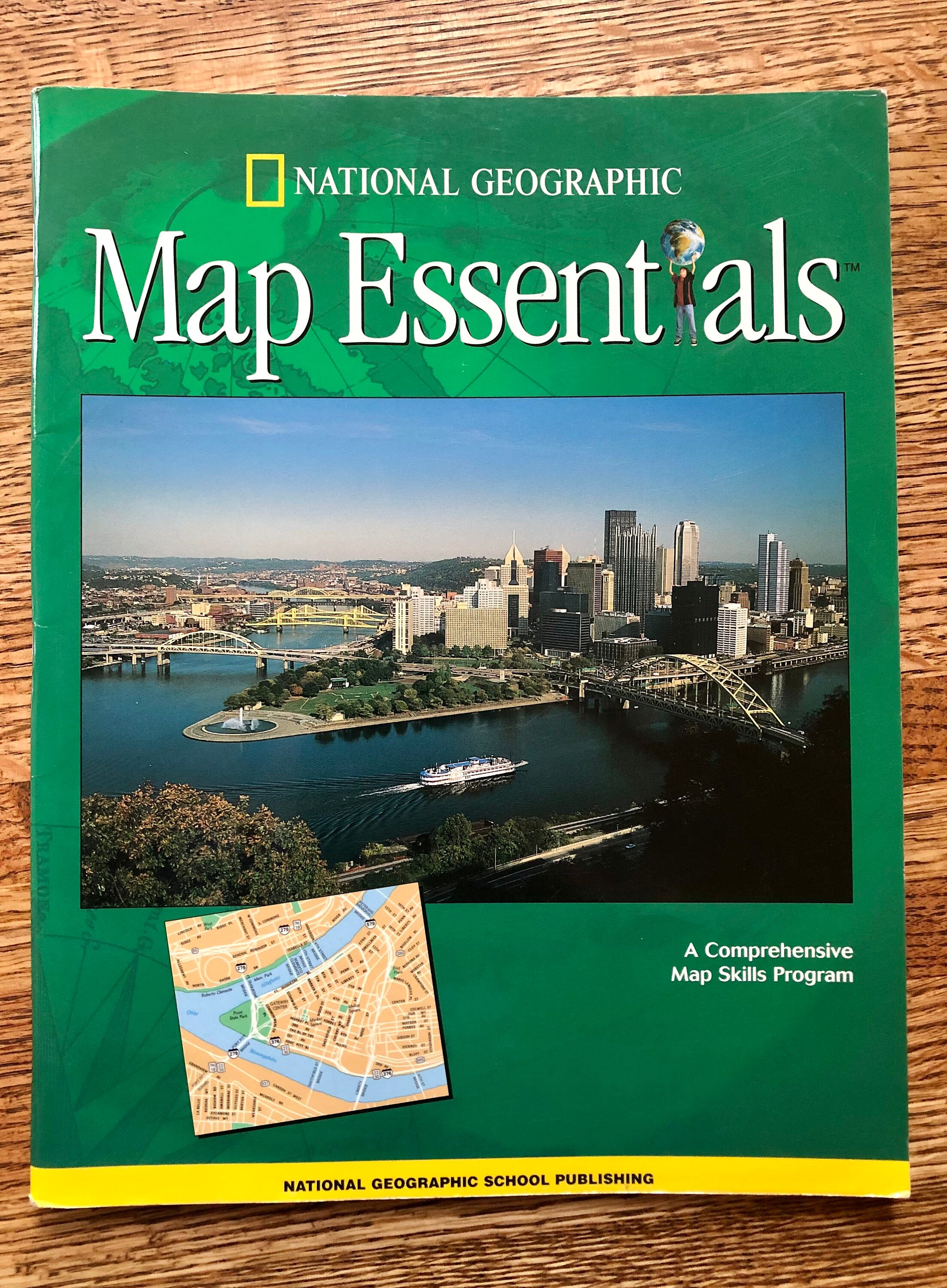 Vintage Book: map Essentials National Geographic Textbook / Booklet ...
