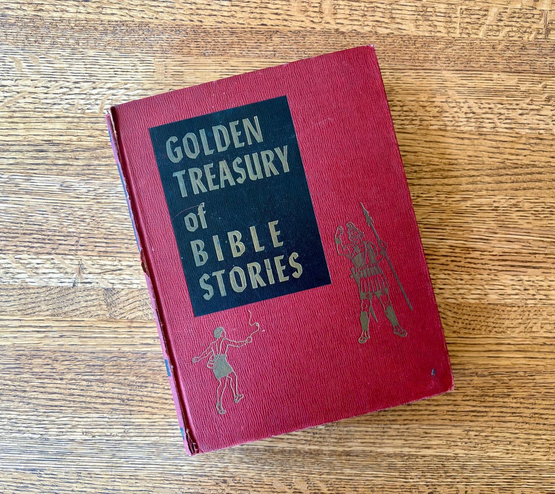 Golden Treasury of Bible Stories, 203 Bible Stories From Genesis to ...