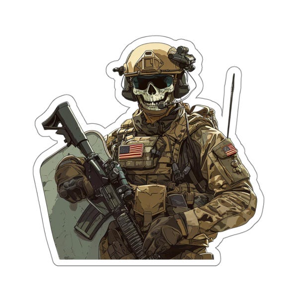 SF ODA Clone Trooper Tac Helmet Sticker - Etsy