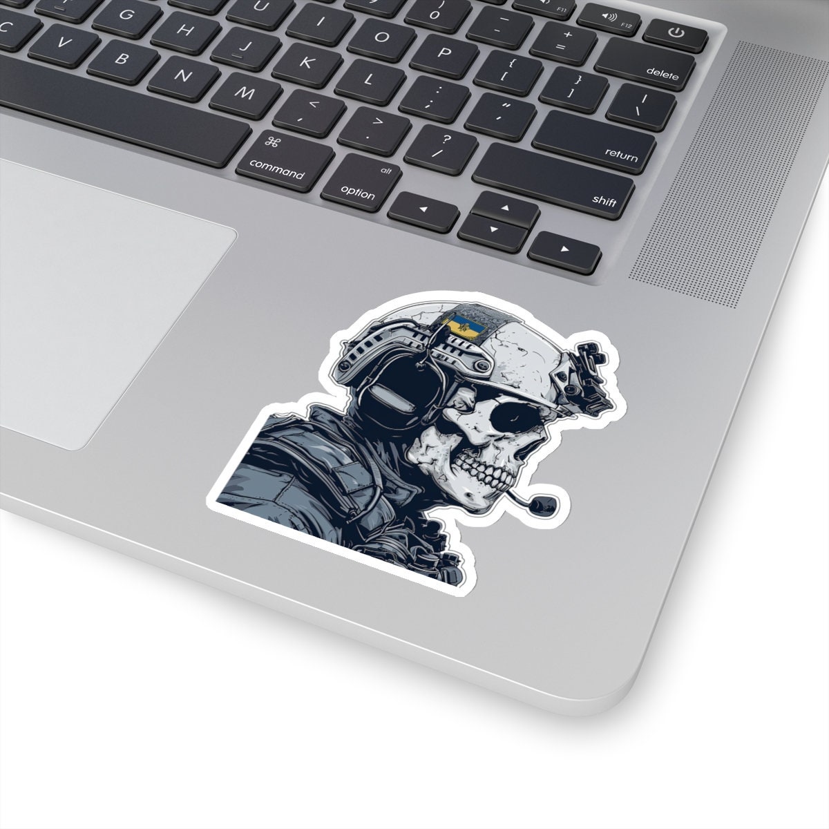Skeleton SF Operator Tactical Ukraine Sticker Decal - Etsy