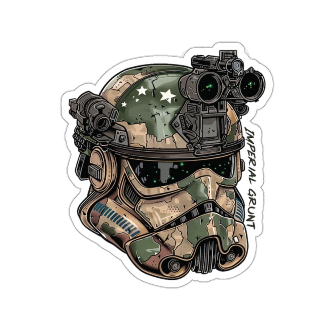 SF ODA Clone Trooper Tac Helmet Sticker - Etsy