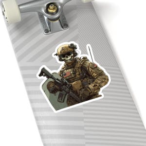 Tactical Skeleton Crew JTAC Operator Vinyl Sticker Decal ...