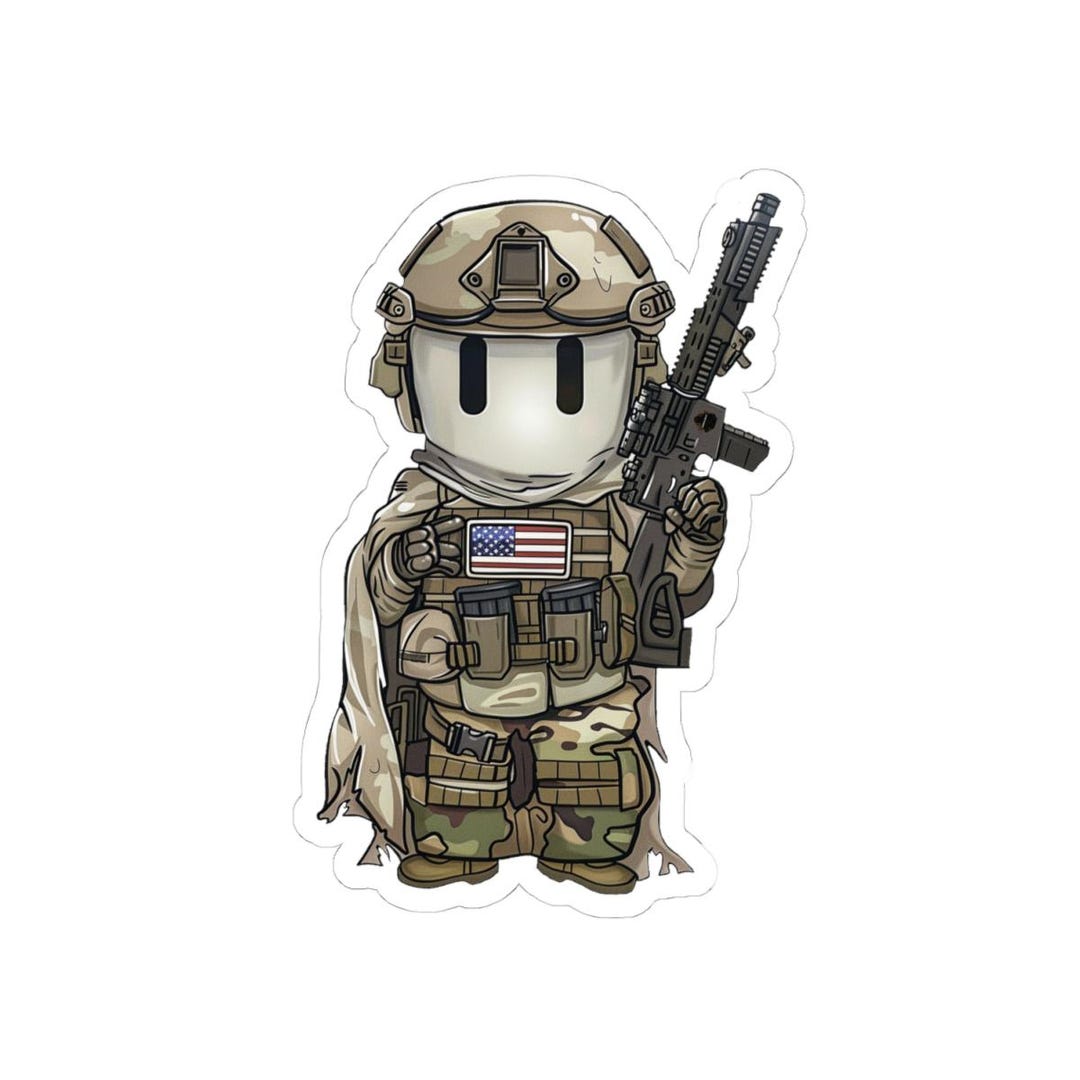 Mr. Multicam Tactical Sticker Decal | Kiss Cut Sticker - Etsy