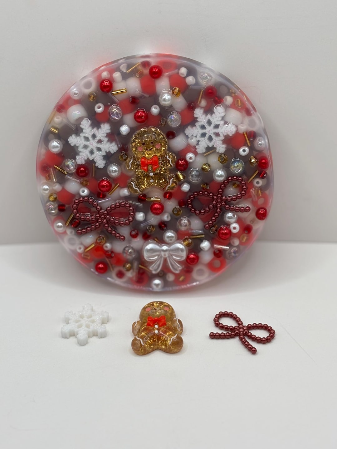 Gingerbread Man Picky Pad, Christmas Fidget Toy, Anxiety Relief - Etsy