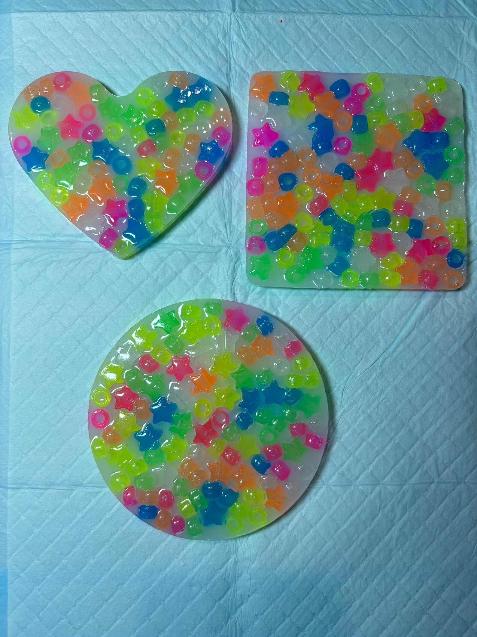 Glow in the Dark Picky Pad for Dermatillomania, Skin Picking, Anxiety ...