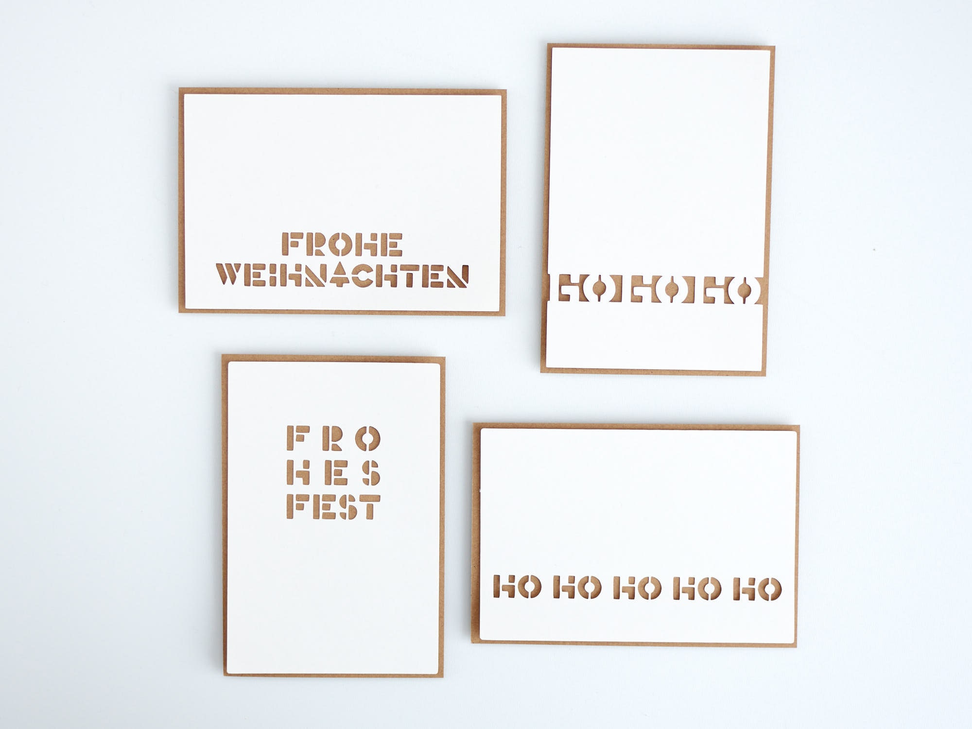 Plotter File for Eight Christmas Card Overlays - Etsy