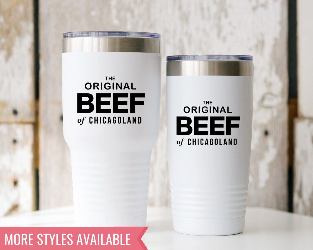The Original Beef of Chicagoland Travel Mug the Bear Insulated Tumbler ...