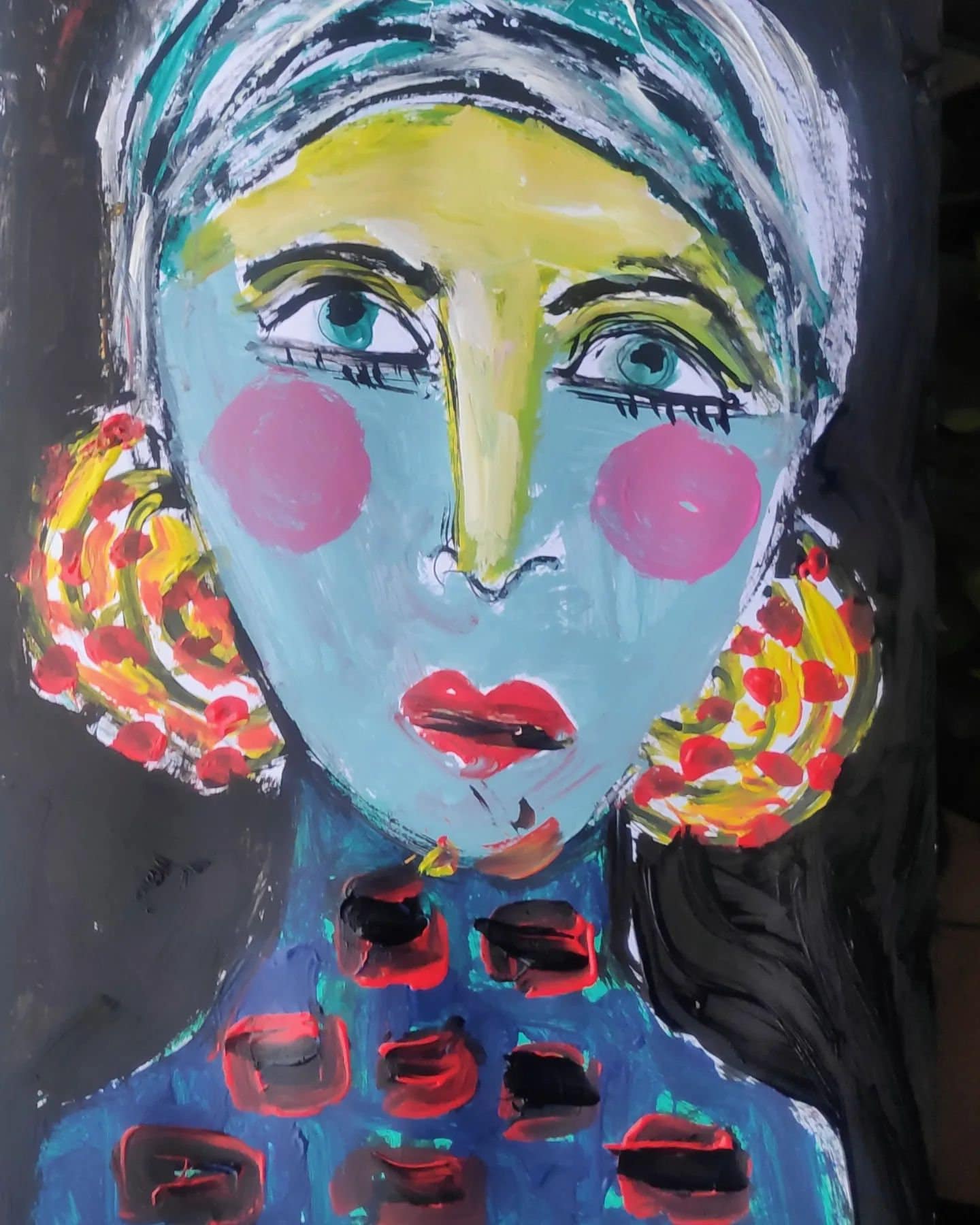 Abstract Face Painting Ideas