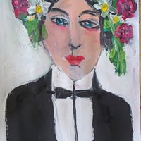 Original Painting Expressionist Painterly Acrylic Painting by Bobbi ...