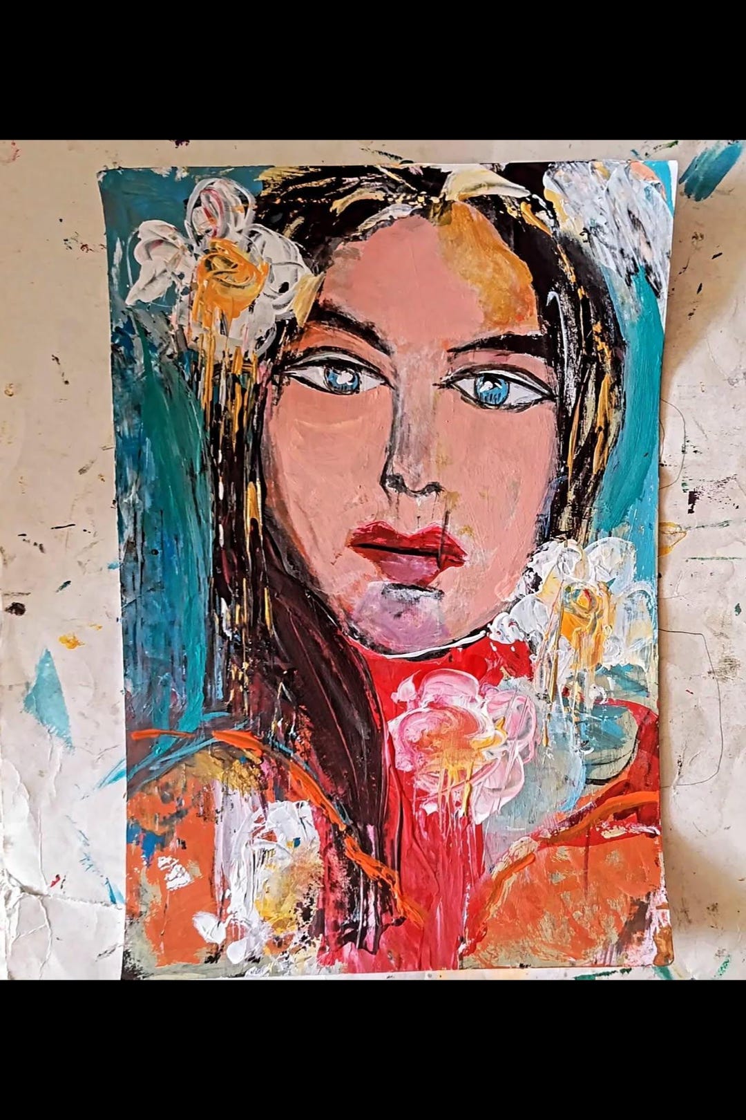 Abstract Expressionist Painting Original - Etsy